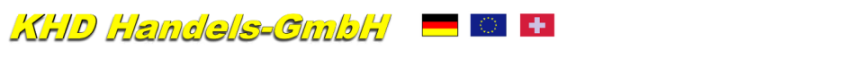 KHD Handels-GmbH - Stromerzeuger, Verpackungspolstermaschinen ...